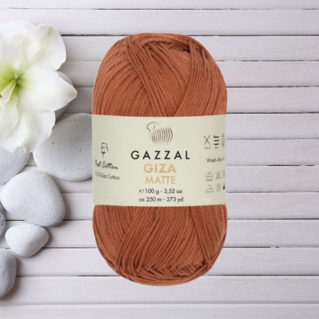 Пряжа Gazzal Giza matte купить по мелкооптовой цене