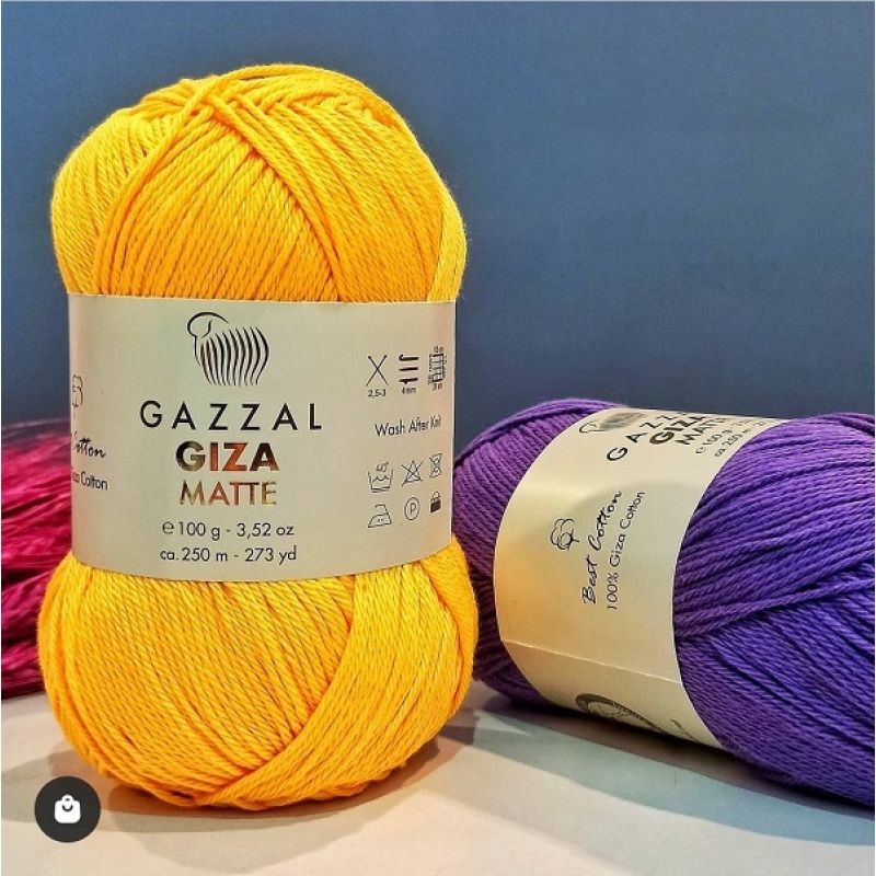 Пряжа Gazzal Giza matte купить по мелкооптовой цене