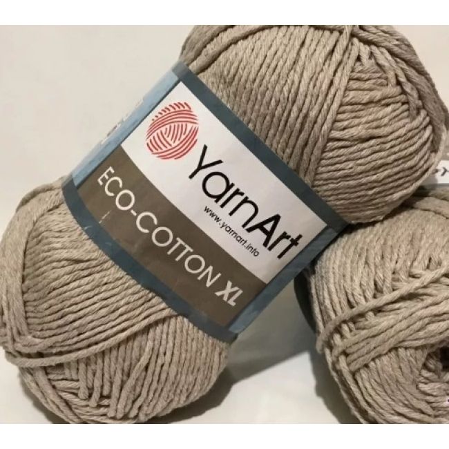 Пряжа Yarnart Eco cotton XL мелким оптом